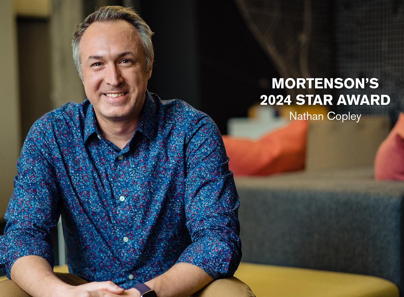 Nathan Copley wins Mortenson's Star Award | CollinsWoerman | Seattle ...